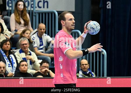 Solobild Kai Haefner (TVB Stuttgart 34) GER, VfL Gummersbach vs. TVB ...