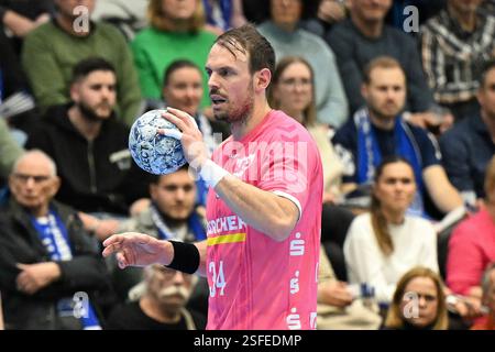 Solobild Kai Haefner (TVB Stuttgart 34) GER, VfL Gummersbach vs. TVB ...