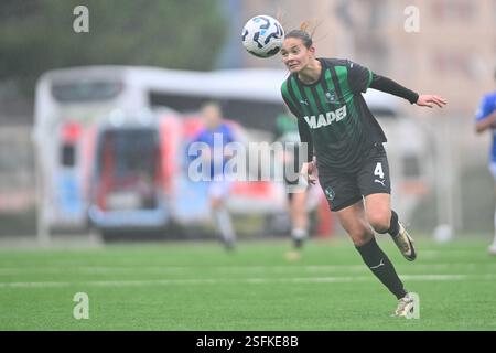 Genoa, Italy. 09th Feb, 2025. Sofia Bertucci (Sampdoria) during ...