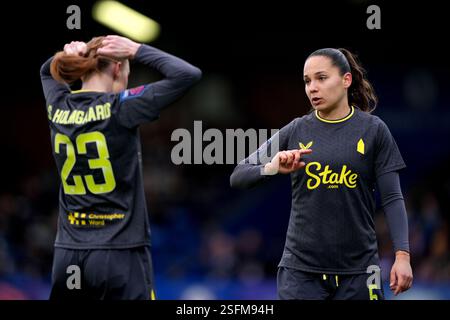Everton’s Sara Holmgaard during the Adobe Women's FA Cup Fifth Round ...