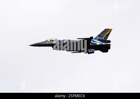 Hellenic Air Force F-16 of the Zeus Demo Team Stock Photo - Alamy