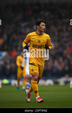 Hwang Hee-chan of Wolverhampton Wanderers during the Wolverhampton ...
