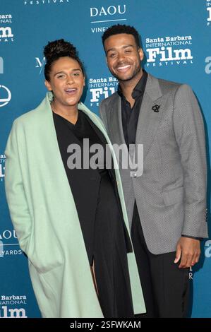 Briana Nicole Henry und Kris Bowers bei der Oscar Verleihung 2025 ...