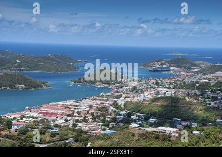 Saint Thomas Landscape and Colors, Caribbean Stock Photo - Alamy