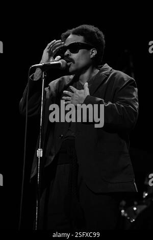 Miramar, USA. 08th Feb, 2025. MIRAMAR, FLORIDA - FEBRUARY 08: Singer ...