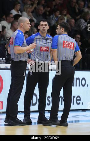Cremona, Italy. 09th Feb, 2025. Chris Horton (Trapani Shark) during ...