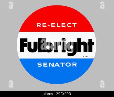 Senator of Arkansas J. William Fulbright Stock Photo - Alamy