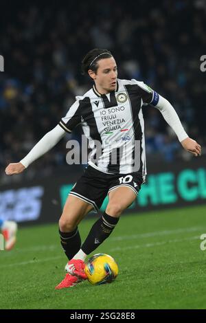 Florian Thauvin of Udinese Calcio is in action during the 28th day of ...