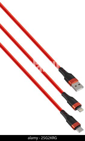 Multi-function cable with Type-C connector Stock Photo - Alamy