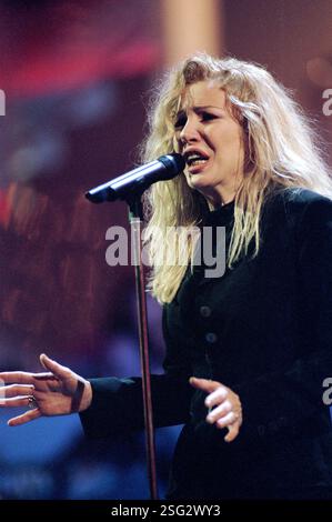 Italian singer Ivana Spagna in concert on the occasion of the Guida E ...