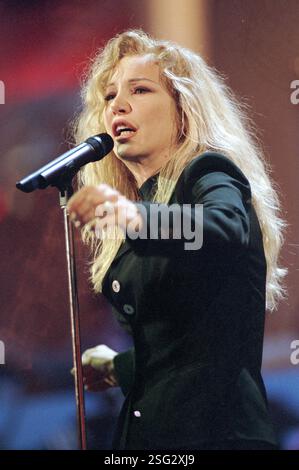 Italian singer Ivana Spagna in concert on the occasion of the Guida E ...