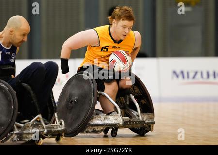 Brayden Foxley-Conolly (AUS), FEBRUARY 9, 2025 - Wheelchair Rugby : 3rd ...