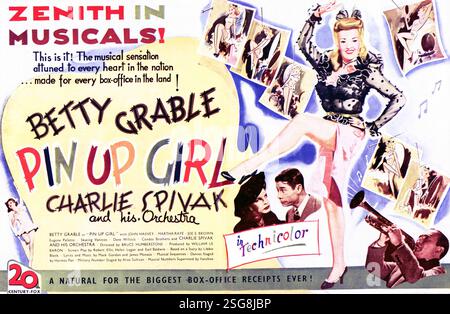 PIN UP GIRL Date: 1944 Stock Photo - Alamy