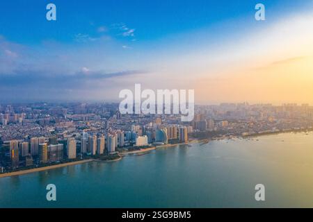 Coastal city scenery of Beihai City, Guangxi, China Stock Photo - Alamy