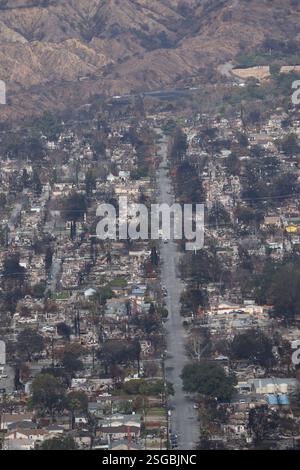 Altadena CA: Views of the Eaton Fire damage and recovery efforts on ...
