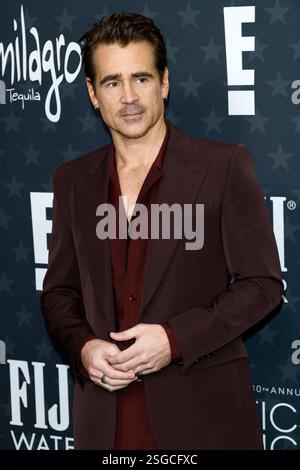 LOS ANGELES - FEB 7: Colin Farrell at the 2025 Critics Choice Awards at ...