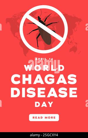 illustration world chagas disease day in flat style design Stock Vector ...