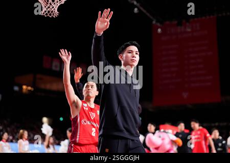 Riku Segawa (Jets), FEBRUARY 1, 2025 - Basketball : 2024-25 B.LEAGUE B1 ...
