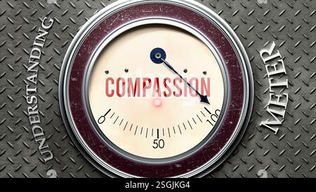 Compassion and Understanding Meter that is hitting a full scale ...