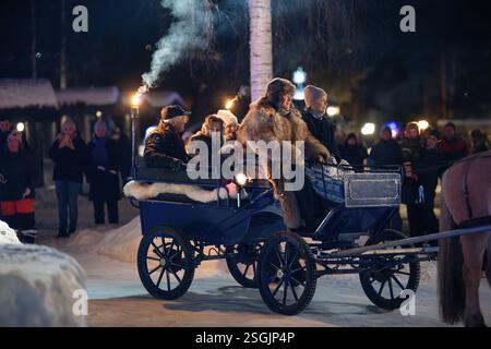 Hunderfossen 20250207. Dronning Sonja er til stede ved åpningen av ...