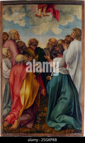 Ascension of Jesus - painting by Hans von Kulmbach - Metropolitan ...