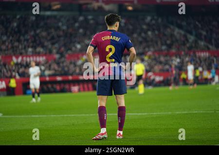Pau Cubarsi of FC Barcelona during the La Liga EA Sports match between ...