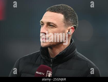 Former Aston Villa player James Chester during the Premier League match ...