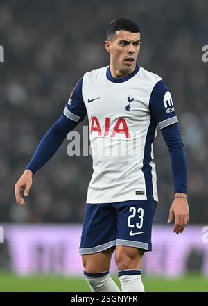 Pedro Porro of Tottenham Hotspur during the Premier League match ...