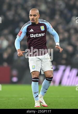 Donyell Malen of Aston Villa during the West Ham United v Aston Villa ...