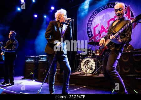 Bass player Steve Kinch of the British band Manfred Mann's Earth Band ...