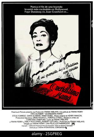 MOMMIE DEAREST 1981 Paramount Pictures film with Faye Dunaway as Joan ...