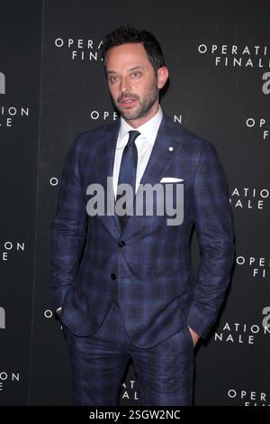 Actor Nick Kroll arriving at the premiere of 'Operation Finale' at the ...
