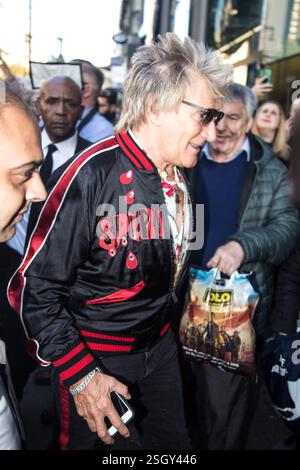 Sir Rod Stewart celebrates the release of Blood Red Shoes at an ...