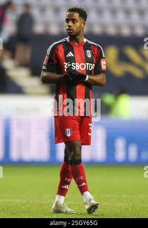Ryan Sessegnon of Fulham during the Emirates FA Cup Third Round match ...