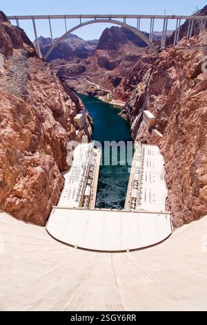 the river flows through a canyon with large stones and rocks Stock ...