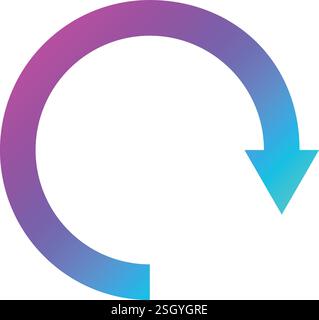 app ui arrow color icon vector illustration Stock Vector Image & Art ...