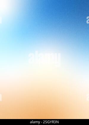Blur morning sky gradient. Gradation blue background with noise. Grainy ...