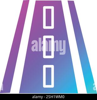 Road Map icon set. Monochrome simple Road Map icon collection ...