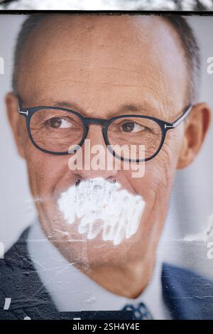 Friedrich Merz CDU - Wahlplakat DEU, Deutschland, Germany, Berlin, 06. ...