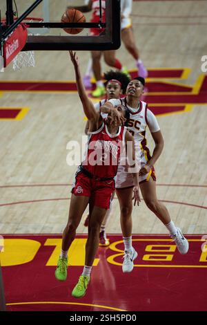 Ohio State forward Taylor Thierry (2) drives on UCLA forward Angela ...