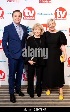 Shaun Dooley, Jo Hamilton and Julie Hesmondhalgh attends the ‘TV Choice ...