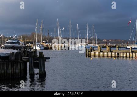 Winter Scenes at Roskilde, Denmark Stock Photo - Alamy
