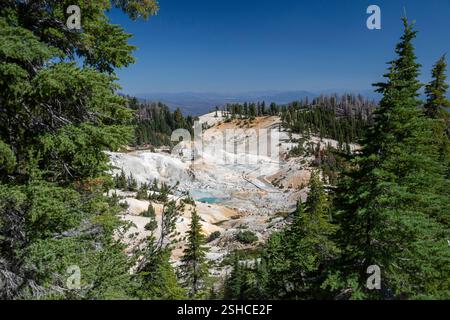 Mineral, California - The Bumpus Hell hydrothermal area in Lassen ...