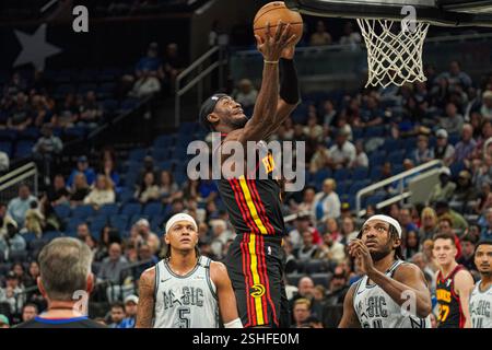 Atlanta Hawks guard Caris LeVert dribbles the ball during the first ...