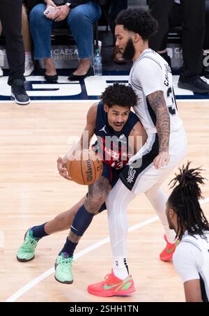 San Antonio Spurs forward Julian Champagnie (30) in the second half of ...
