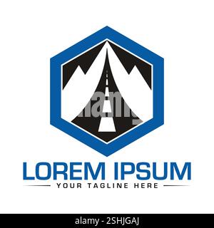 fork in the road icon logo illustration design Stock Vector Image & Art ...