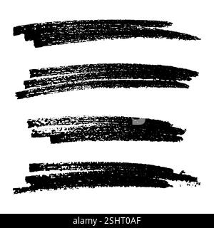 Sketch Scribble Smear. Black ink brush stroke and pencil drawing; great ...