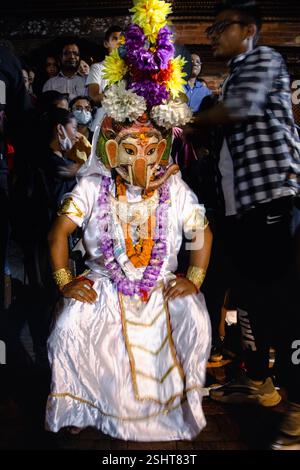 Ashta Matrika dance features 8 mother goddesses and 5 Newar Patron ...