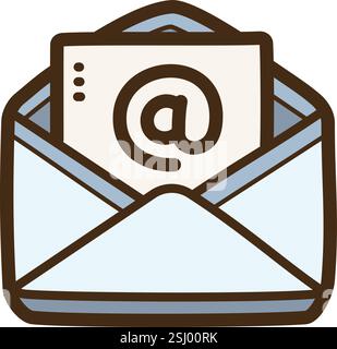 Interaction email Stock Vector Image & Art - Alamy