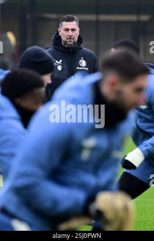 ROTTERDAM - Interim coach of Feyenoord Pascal Bosschaart during the ...